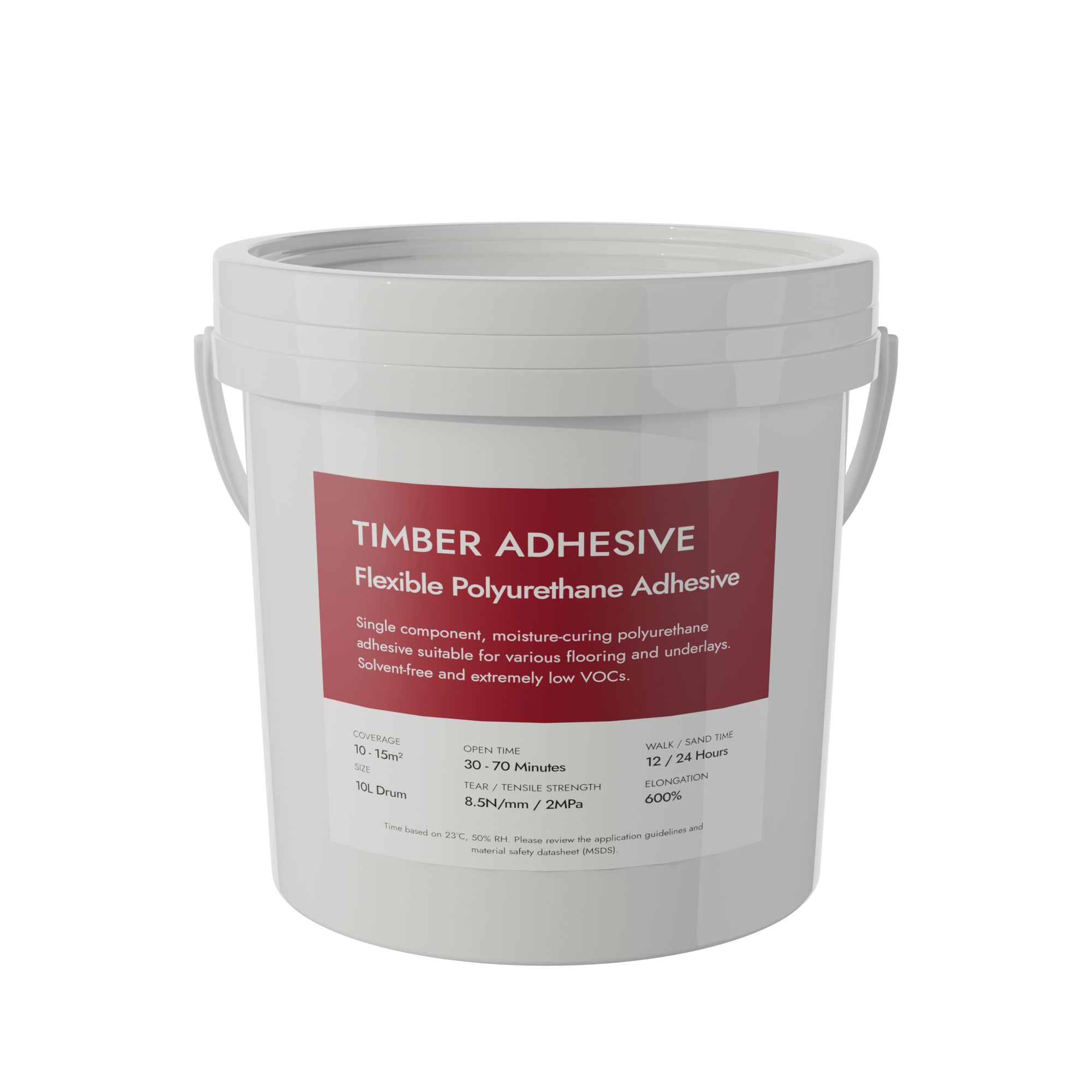 Timber Flooring Adhesive / Glue - Flexible Polyurethane Adhesive Drum