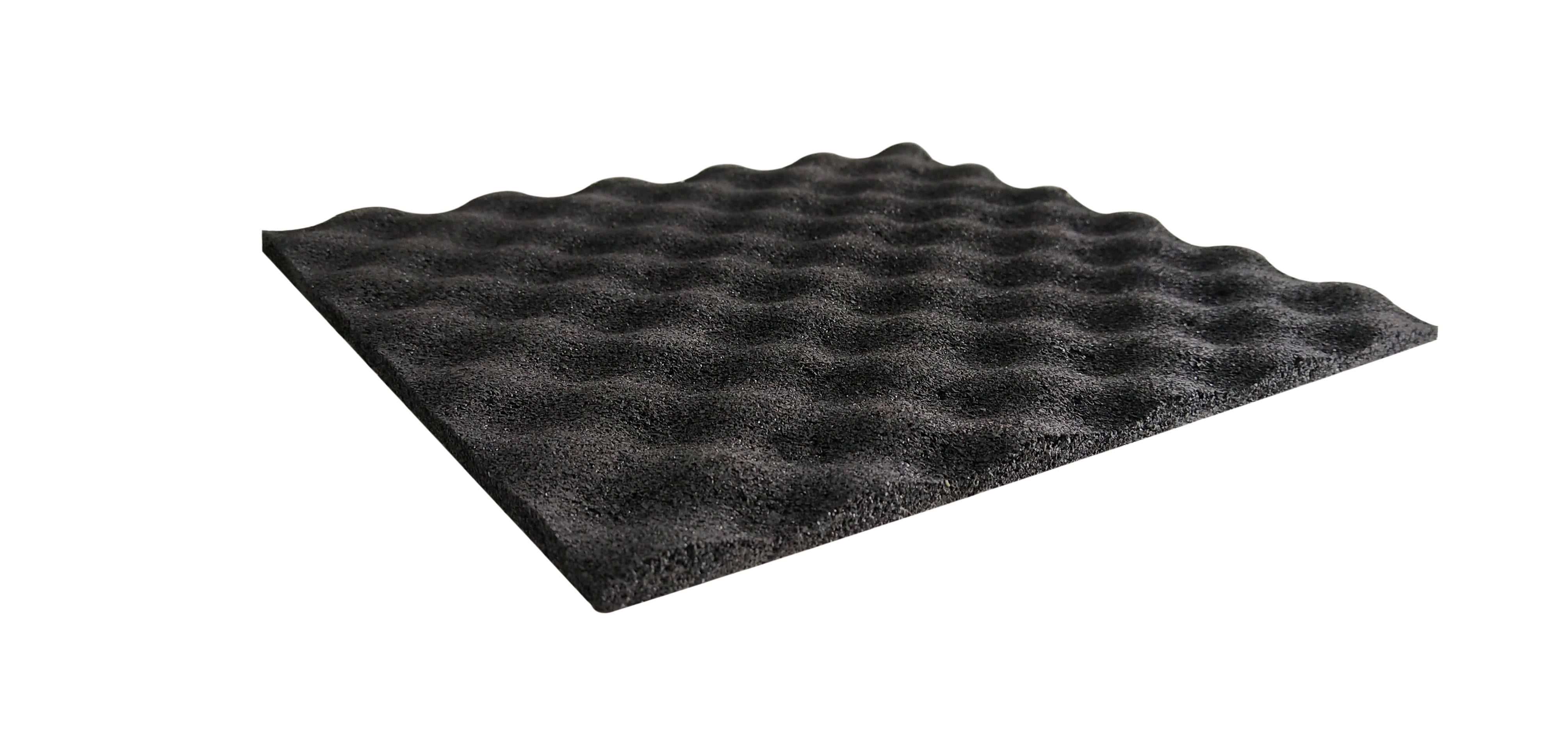 10mm Rubber Underlay Wavy Dimple QW1012 - 1.2sqm | Flooring Works