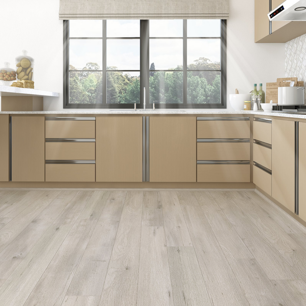 Buy Light Grey 12.3mm Laminate Flooring | Flooring Works